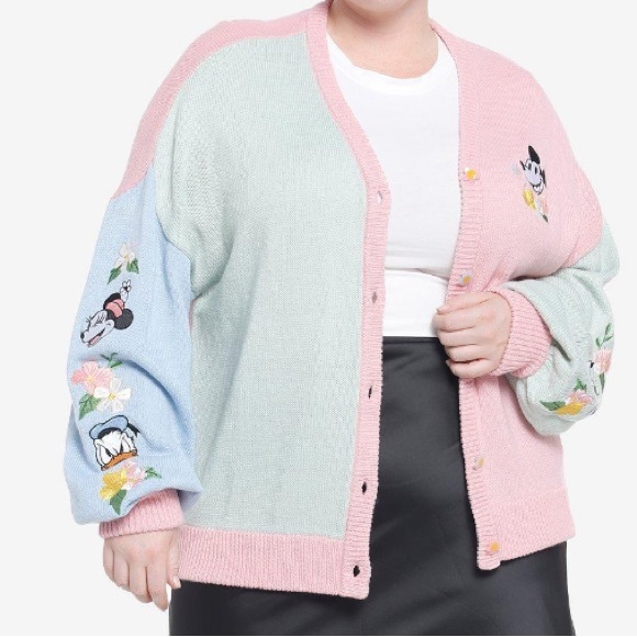 Hot Topic | Sweaters | Disney Mickey Mouse And Friends Spring Pastel ...